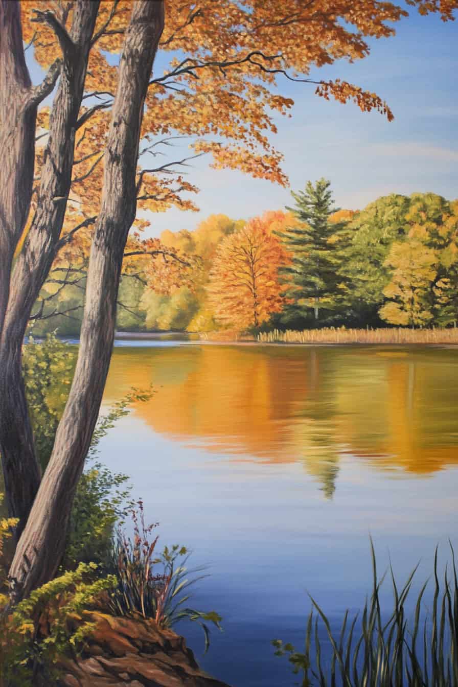 100 Enchanting Fall Paintings to Spark Creativity - The Sketch & Doodle ...