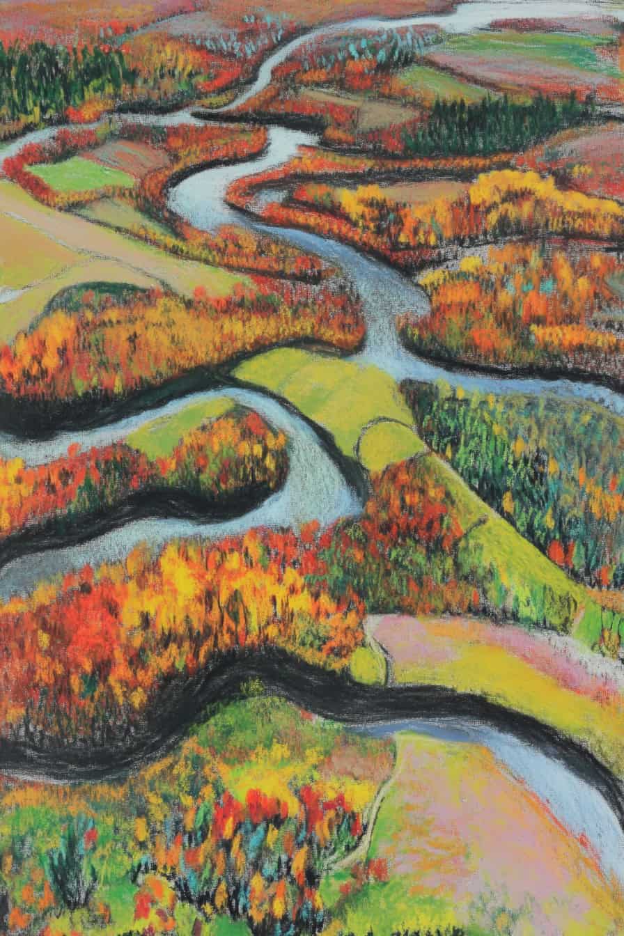 100 Enchanting Fall Paintings to Spark Creativity - The Sketch & Doodle ...