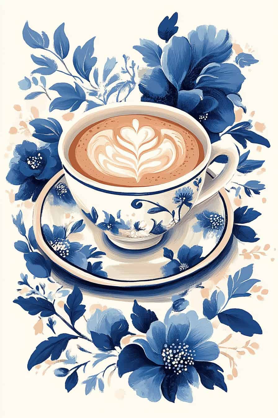 Brewing Up Creativity: 100 Coffee Illustrations - The Sketch & Doodle Club