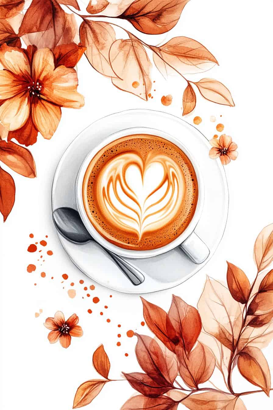Brewing Up Creativity: 100 Coffee Illustrations - The Sketch & Doodle Club