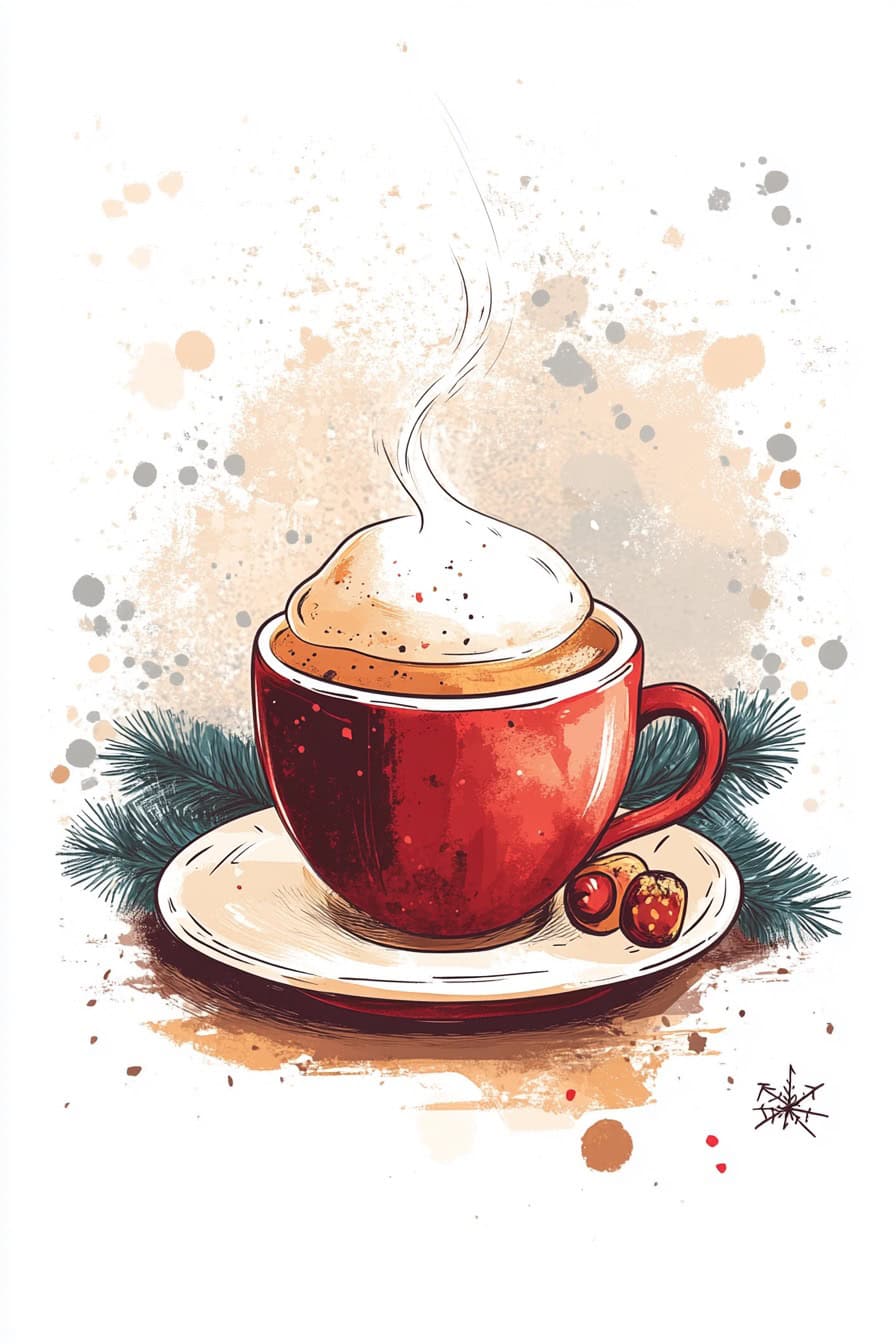 Brewing Up Creativity: 100 Coffee Illustrations - The Sketch & Doodle Club