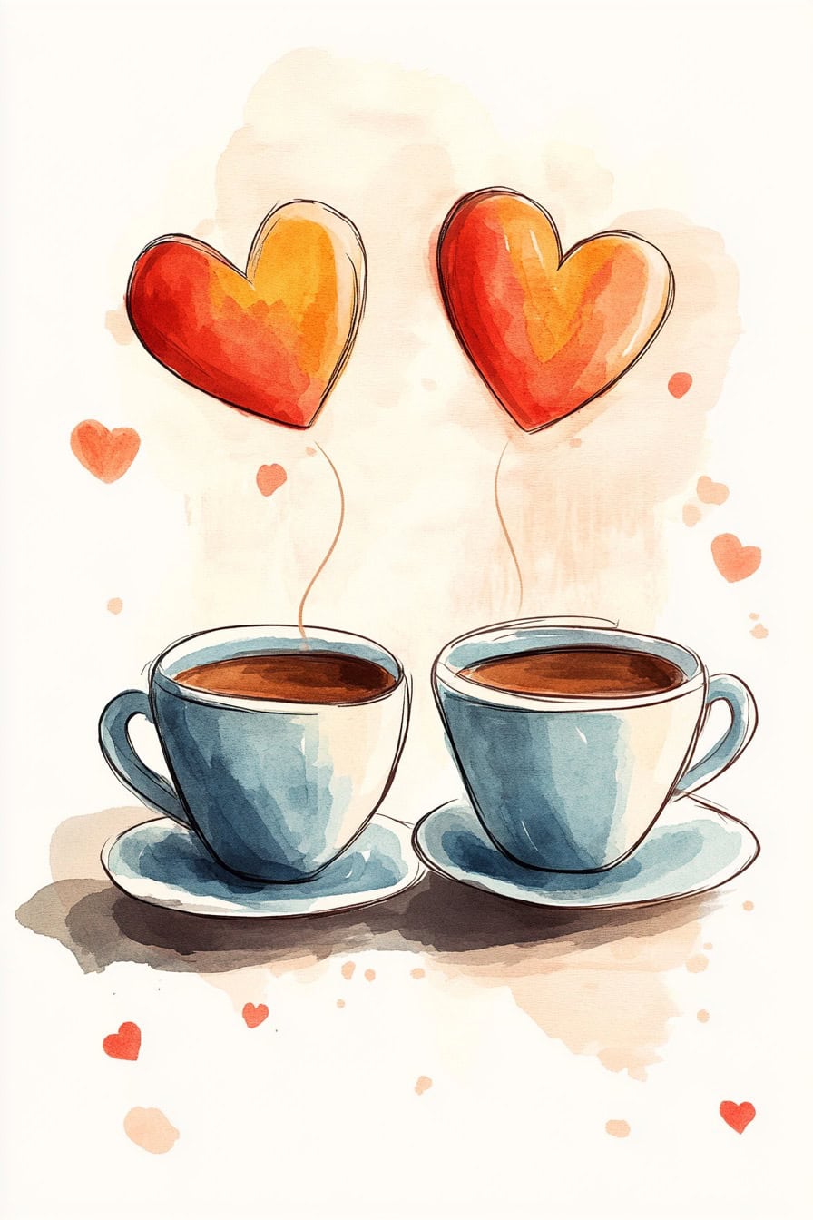 Brewing Up Creativity: 100 Coffee Illustrations - The Sketch & Doodle Club