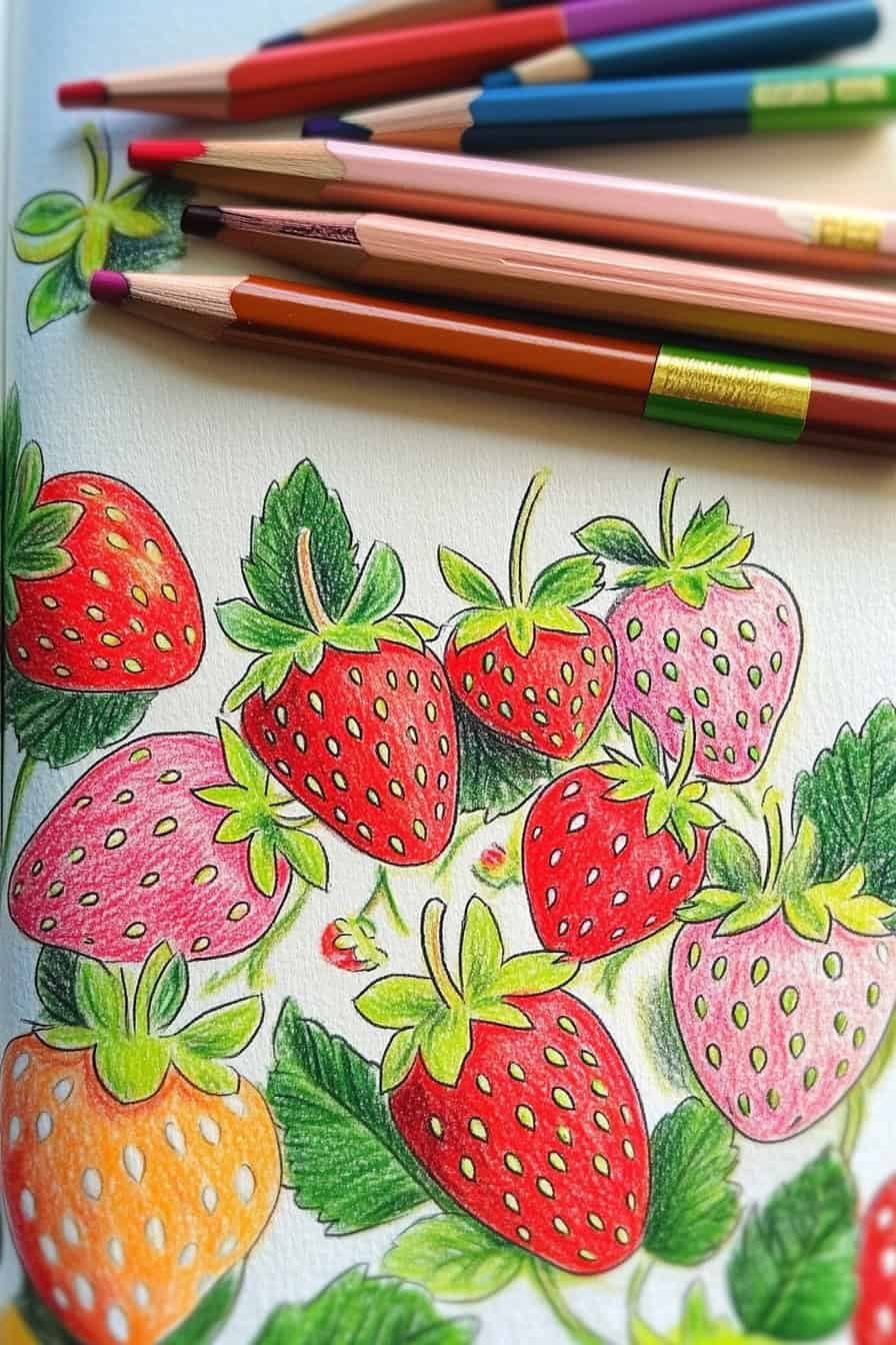 80 Colored Pencil Doodles: A Journey in Color - The Sketch & Doodle Club