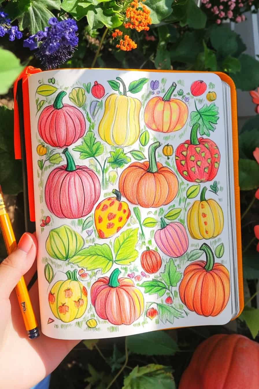 80 Colored Pencil Doodles: A Journey in Color - The Sketch & Doodle Club