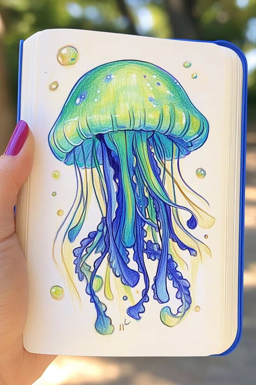 80 Colored Pencil Doodles: A Journey in Color - The Sketch & Doodle Club