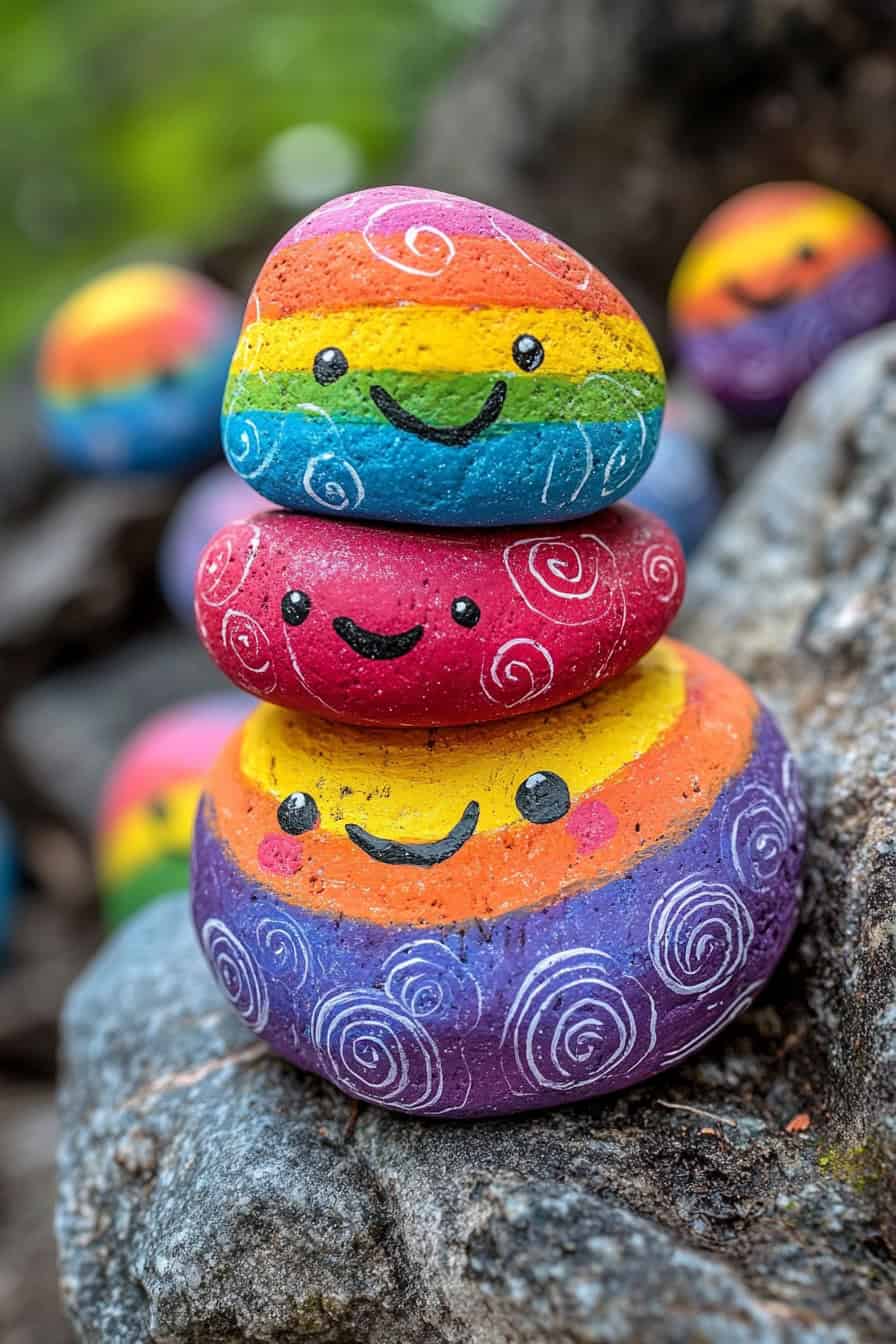 Unleash Your Creativity: 24 Rock Painting Ideas to Try Today - The ...