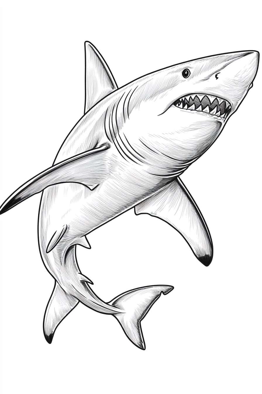 50 Shark Drawing That Will Challenge and Inspire Your Inner Artist ...