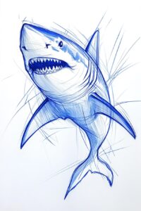 50 Shark Drawing That Will Challenge and Inspire Your Inner Artist ...