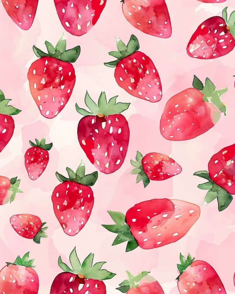 Sweet Screens: 45 Strawberry Wallpapers For Your Phone - The Sketch ...