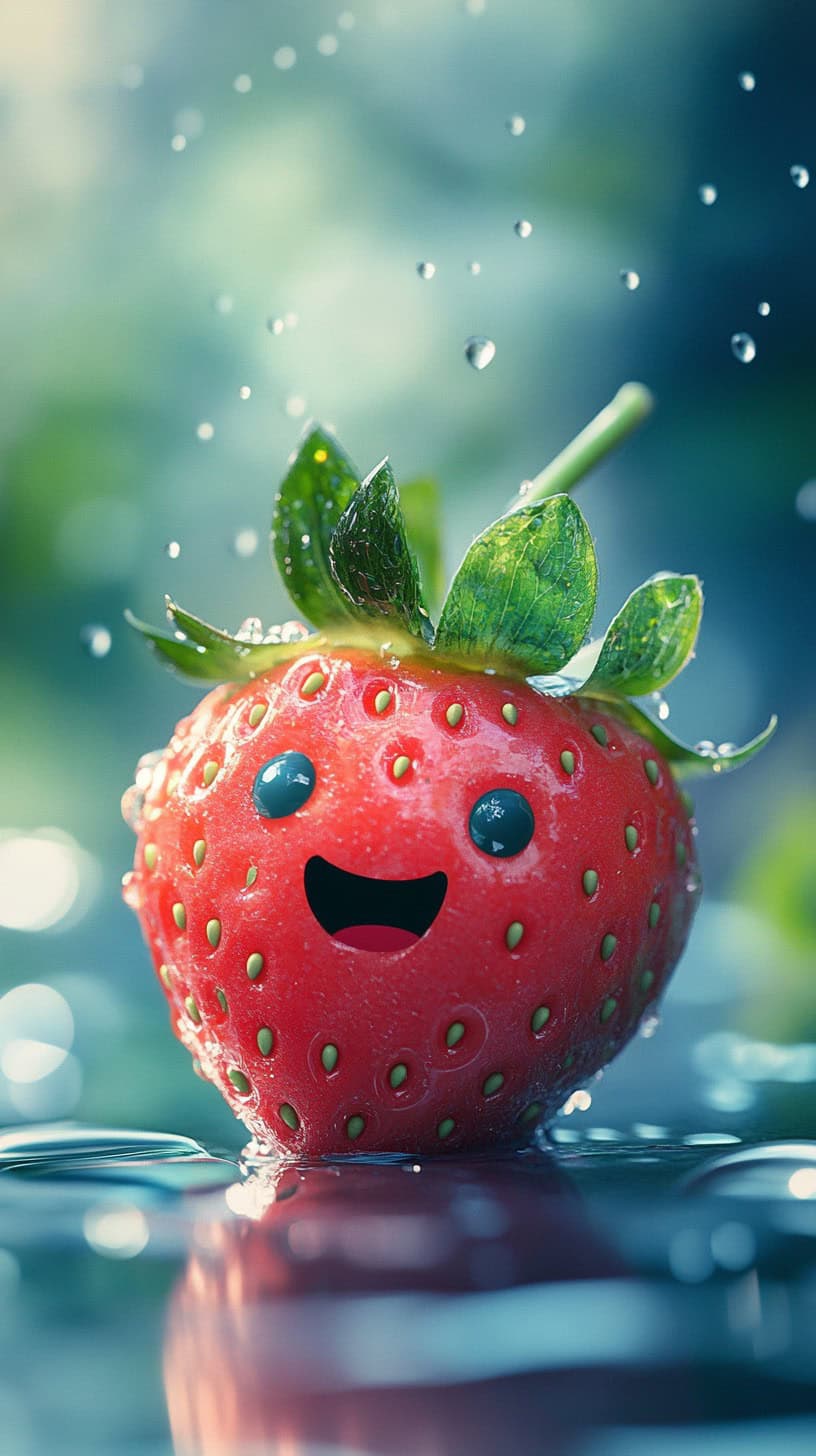 Sweet Screens: 45 Strawberry Wallpapers For Your Phone - The Sketch ...