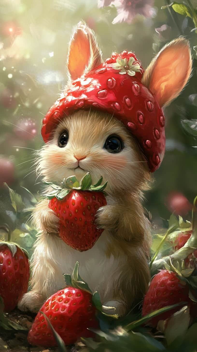 Sweet Screens: 45 Strawberry Wallpapers For Your Phone - The Sketch ...