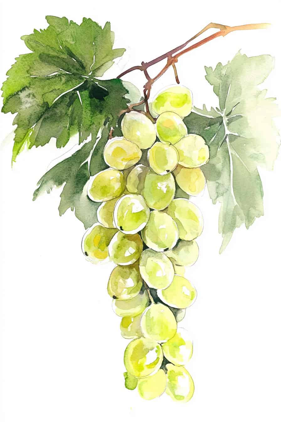 70 Watercolor Fruit Masterpieces: A Feast for the Eyes - The Sketch ...