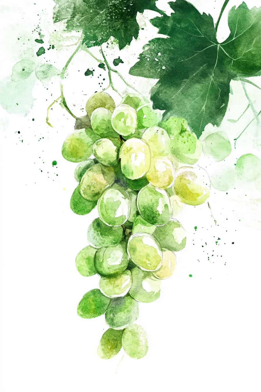 70 Watercolor Fruit Masterpieces: A Feast for the Eyes - The Sketch ...