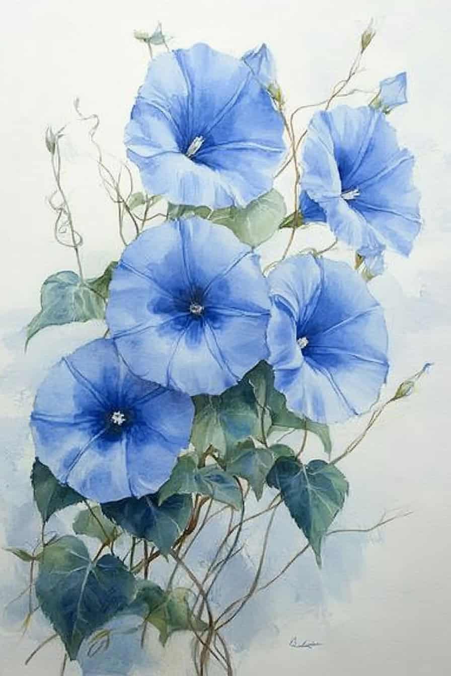 Nature's Palette: 75 Exquisite Watercolor Botanical Paintings - The ...
