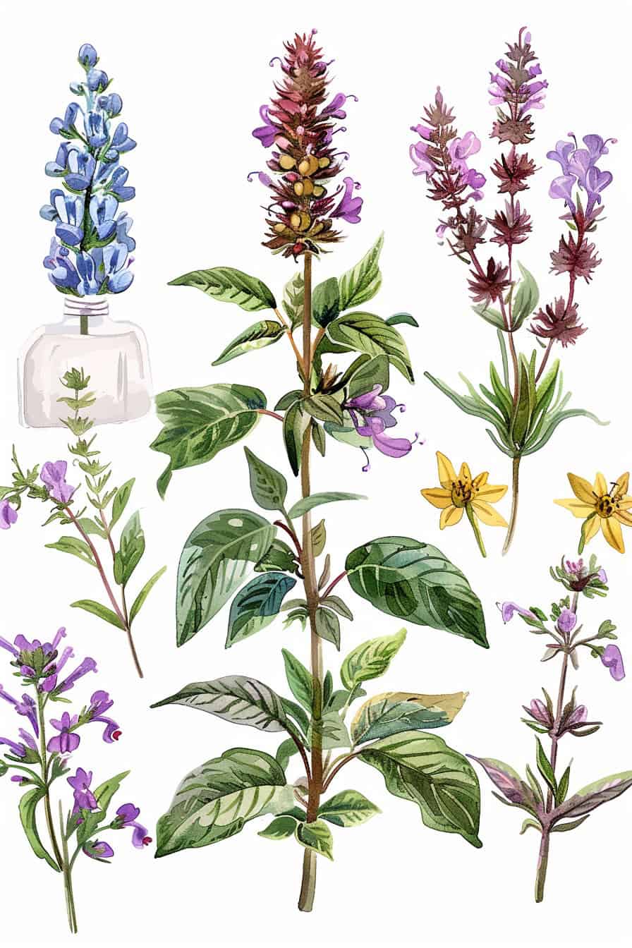 Nature's Palette: 75 Exquisite Watercolor Botanical Paintings - The ...