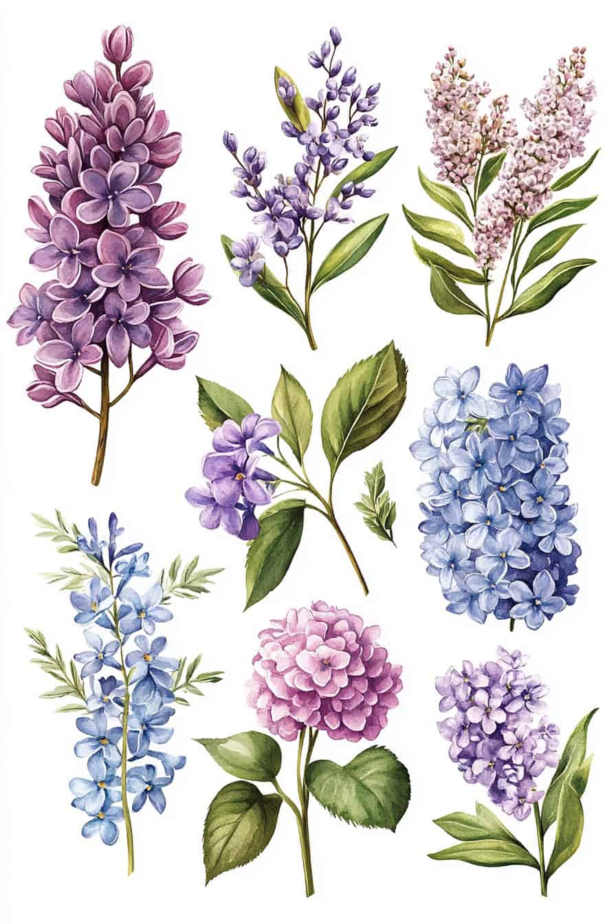 Nature's Palette: 75 Exquisite Watercolor Botanical Paintings - The ...