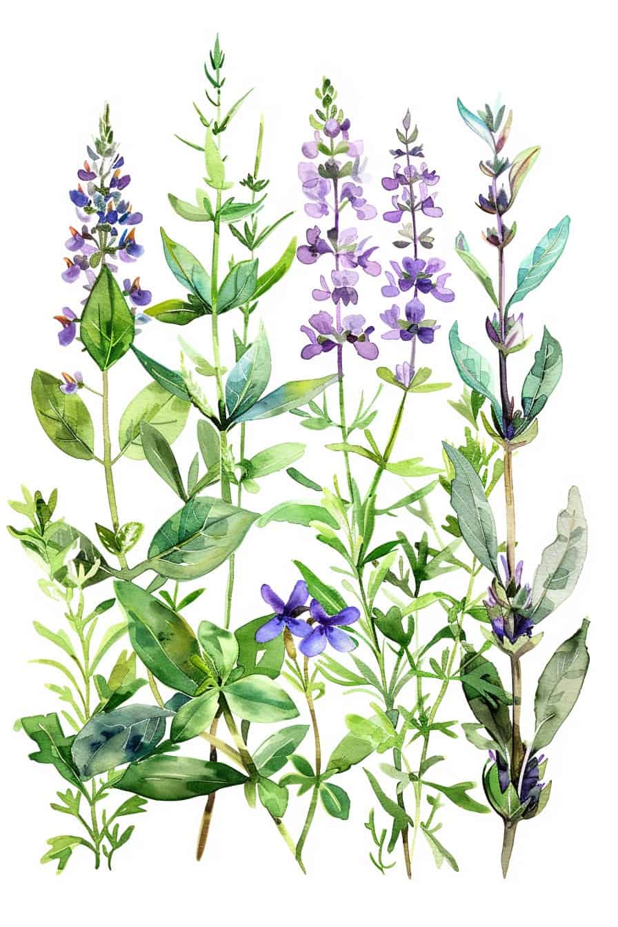 Nature's Palette: 75 Exquisite Watercolor Botanical Paintings - The ...