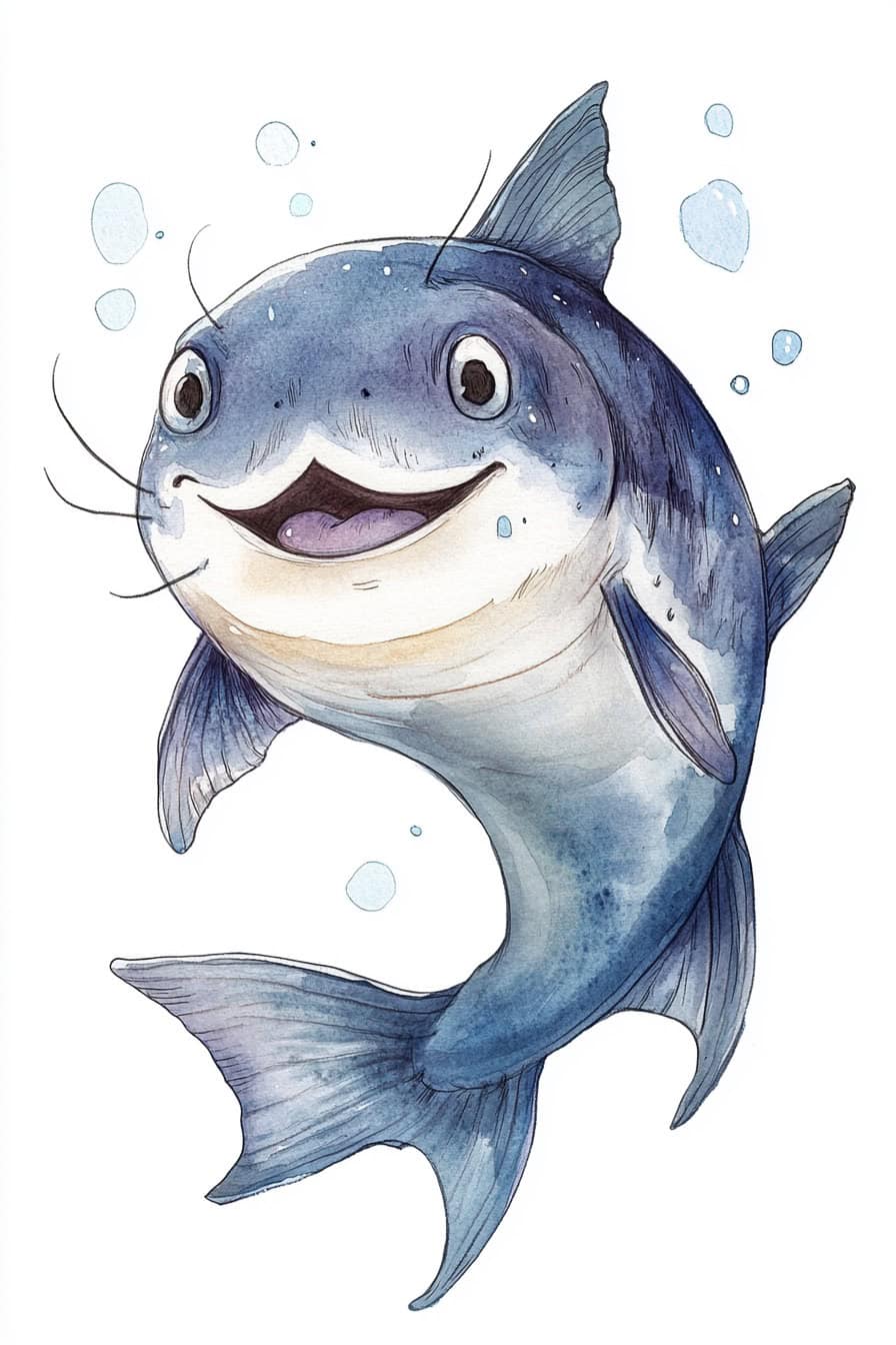 Swimming in Color: 50 Captivating Watercolor Fish Paintings - The ...