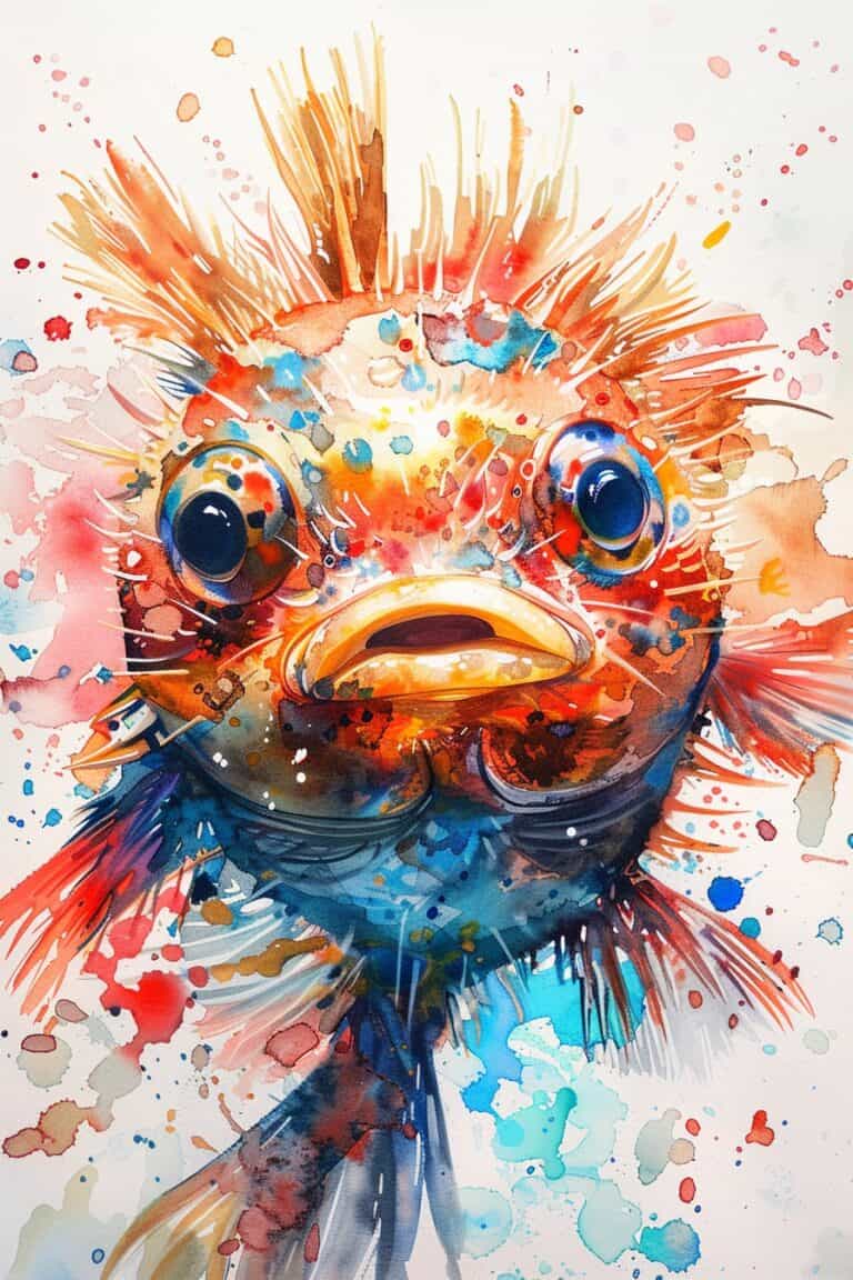 Swimming in Color: 50 Captivating Watercolor Fish Paintings - The ...