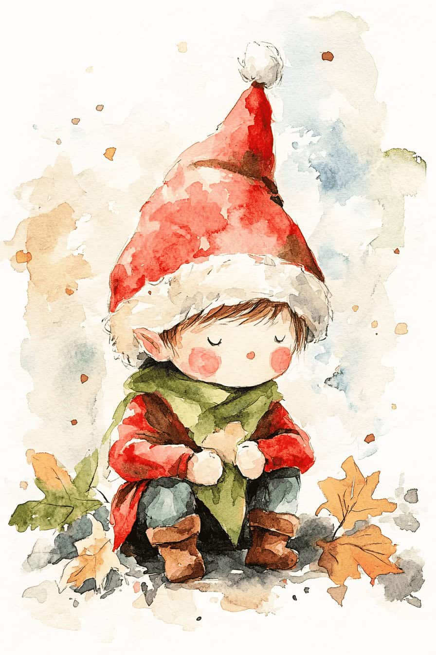 100 Festive Christmas Watercolor Ideas For Cards and More - The Sketch ...