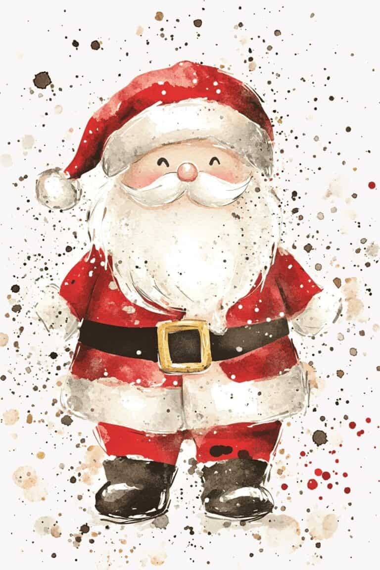 100 Festive Christmas Watercolor Ideas For Cards and More - The Sketch ...