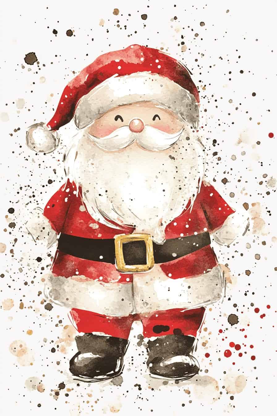 100 Festive Christmas Watercolor Ideas For Cards and More - The Sketch ...