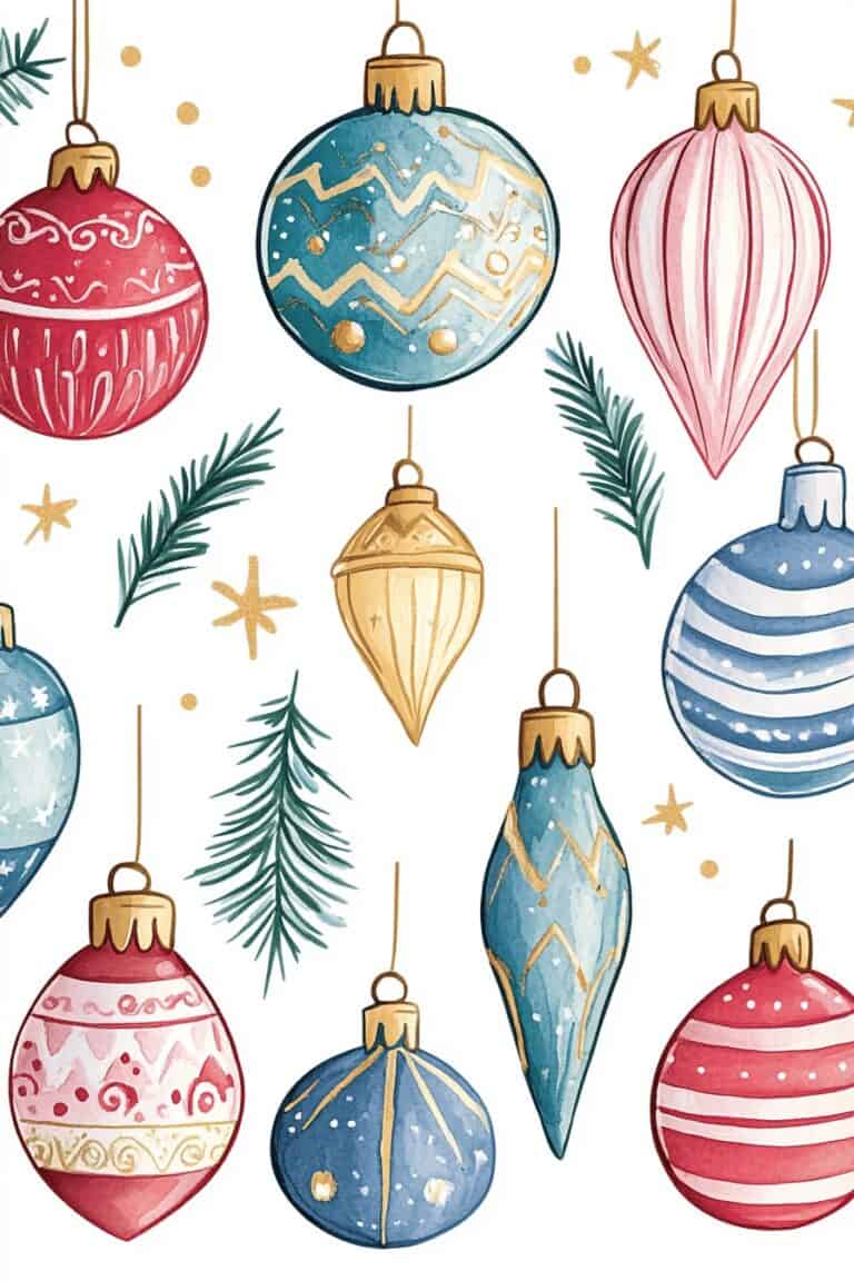 100 Festive Christmas Watercolor Ideas For Cards and More - The Sketch ...