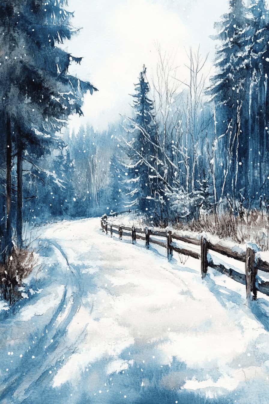 100 Festive Christmas Watercolor Ideas For Cards and More - The Sketch ...