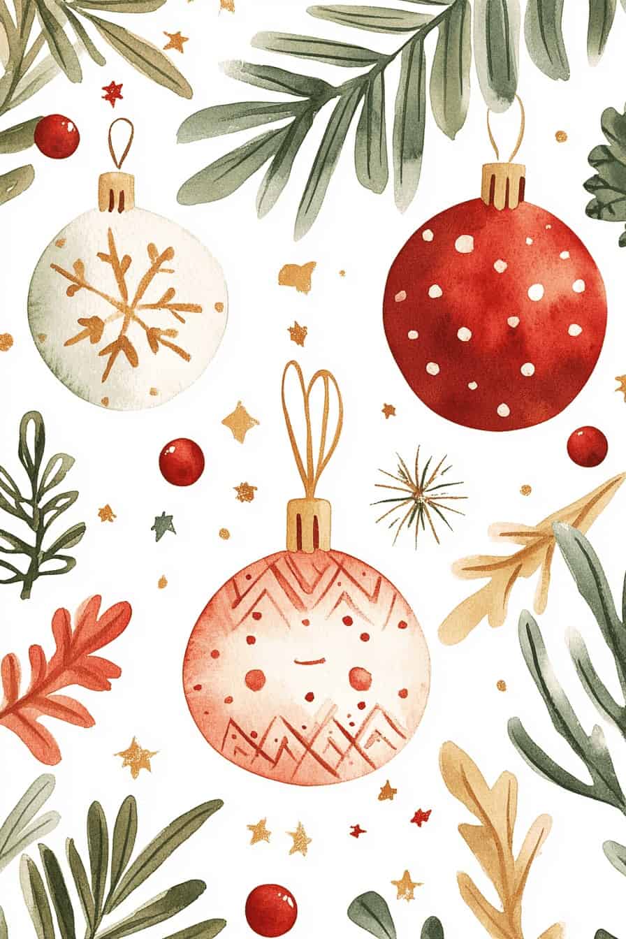 100 Festive Christmas Watercolor Ideas For Cards and More - The Sketch ...