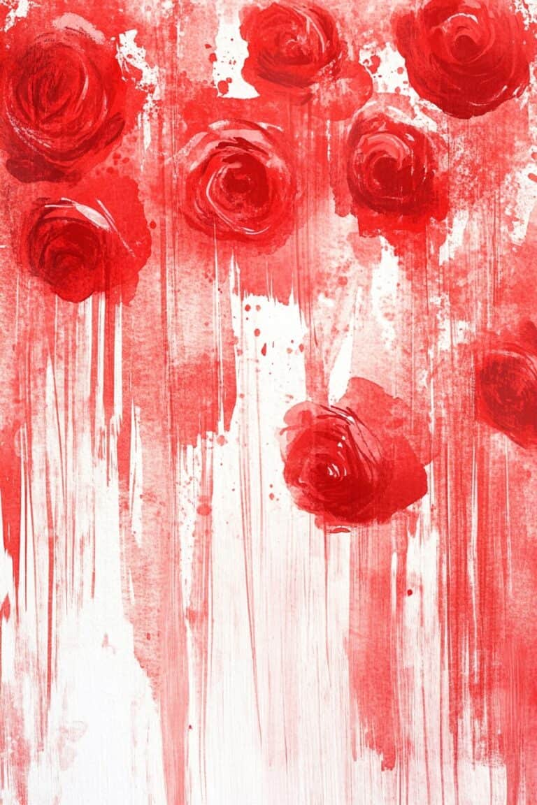 75 Beautiful Paintings of Watercolor Roses: Get Inspired - The Sketch ...