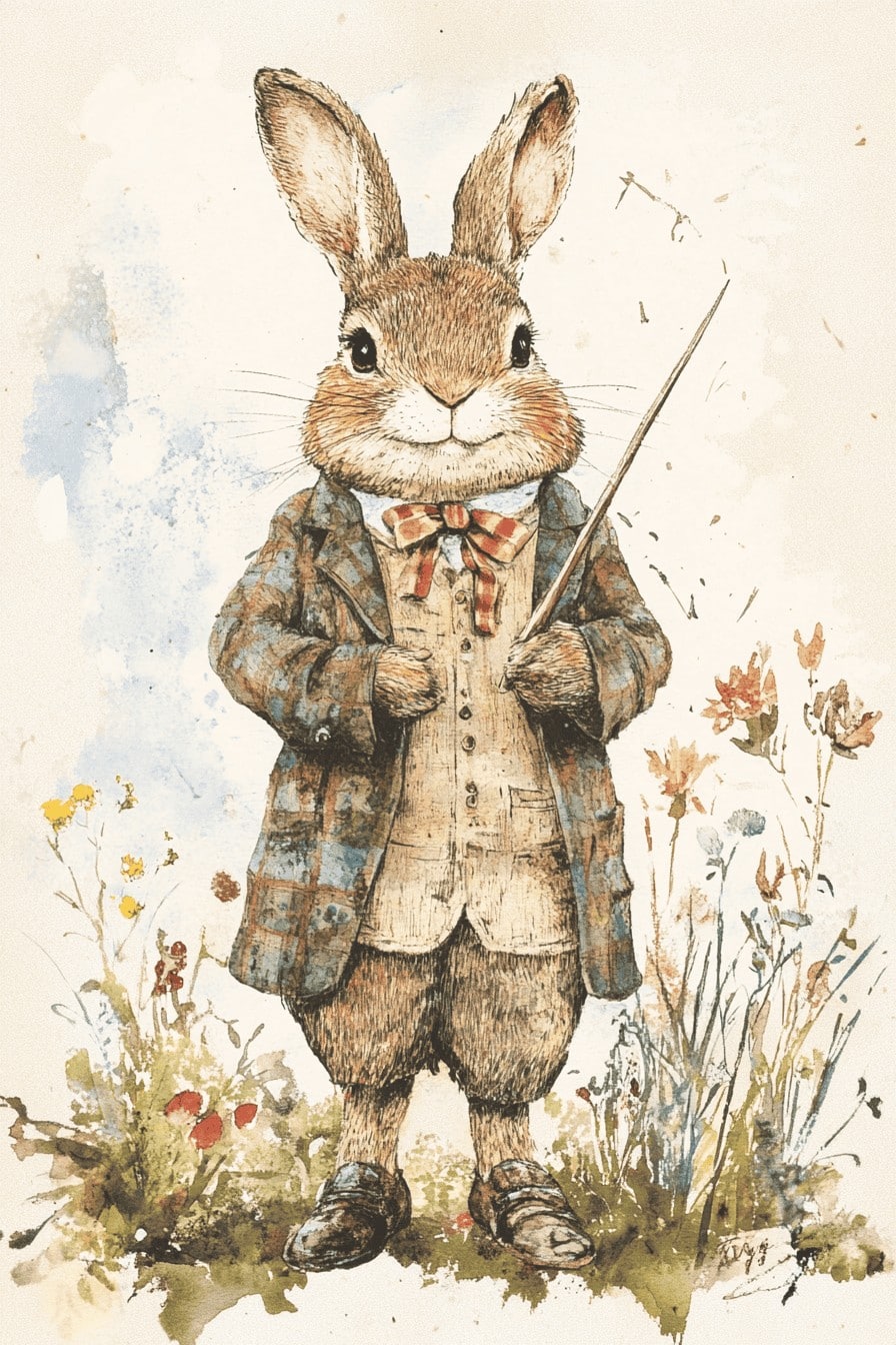 70 Inspired Art Pieces By Beatrix Potter Illustrations - The Sketch ...