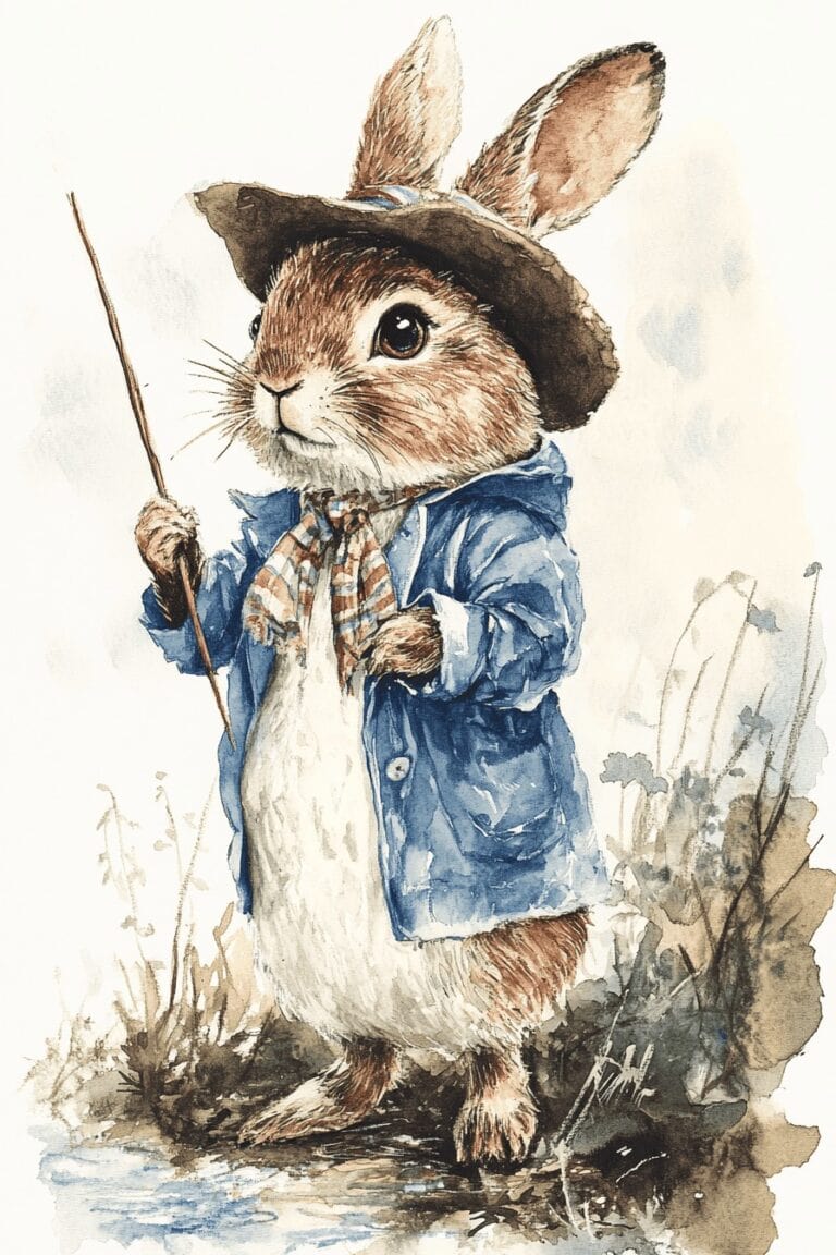 70 Inspired Art Pieces By Beatrix Potter Illustrations - The Sketch ...
