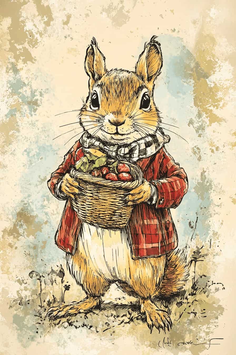 70 Inspired Art Pieces By Beatrix Potter Illustrations - The Sketch ...
