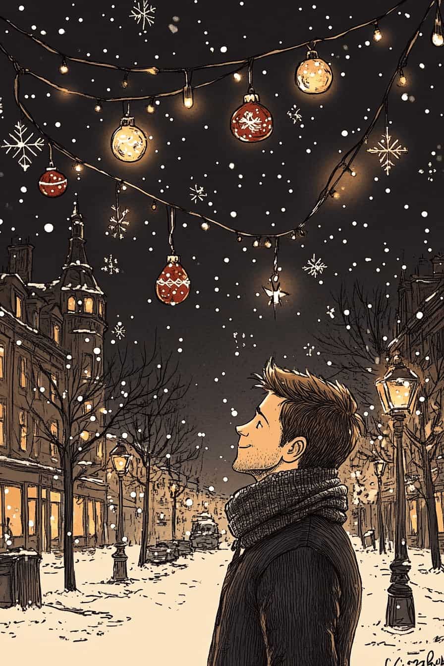 50 Cozy Christmas Winter Scenes That Will Warm Your Heart - The Sketch ...