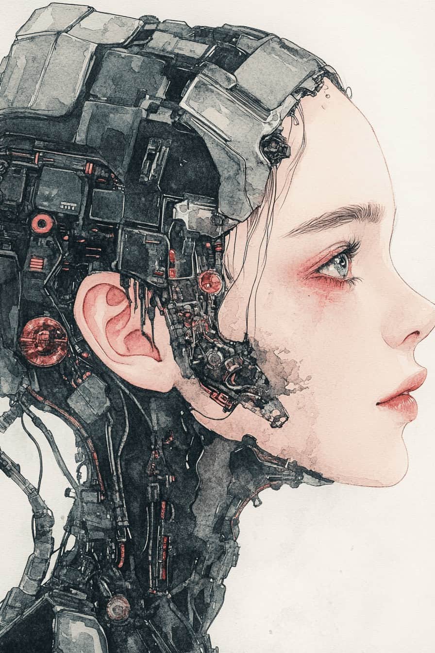 100+ Epic Cyborg Art That Will Blow Your Mind - The Sketch & Doodle Club