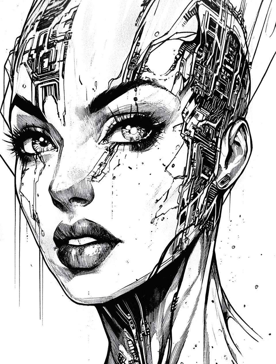 100+ Epic Cyborg Art That Will Blow Your Mind - The Sketch & Doodle Club