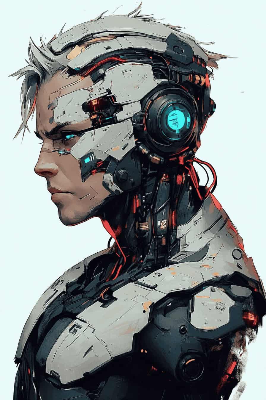 100+ Epic Cyborg Art That Will Blow Your Mind - The Sketch & Doodle Club