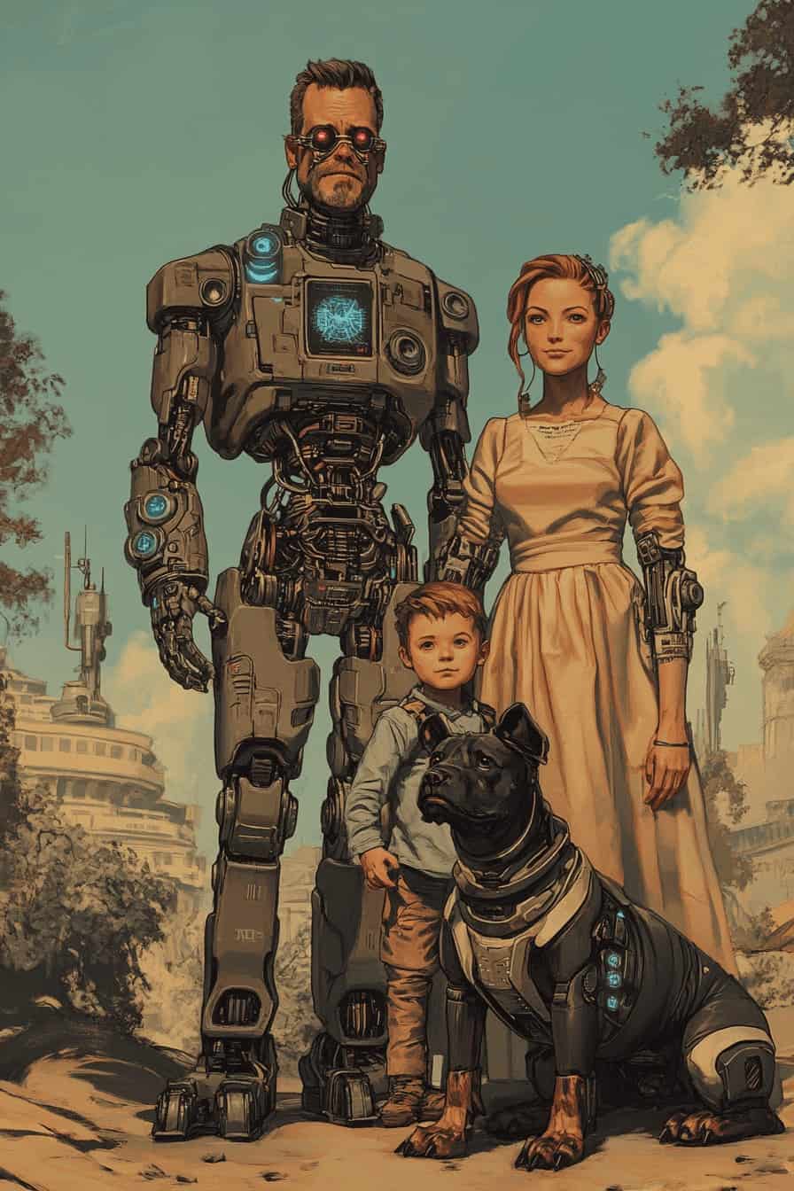 100+ Epic Cyborg Art That Will Blow Your Mind - The Sketch & Doodle Club