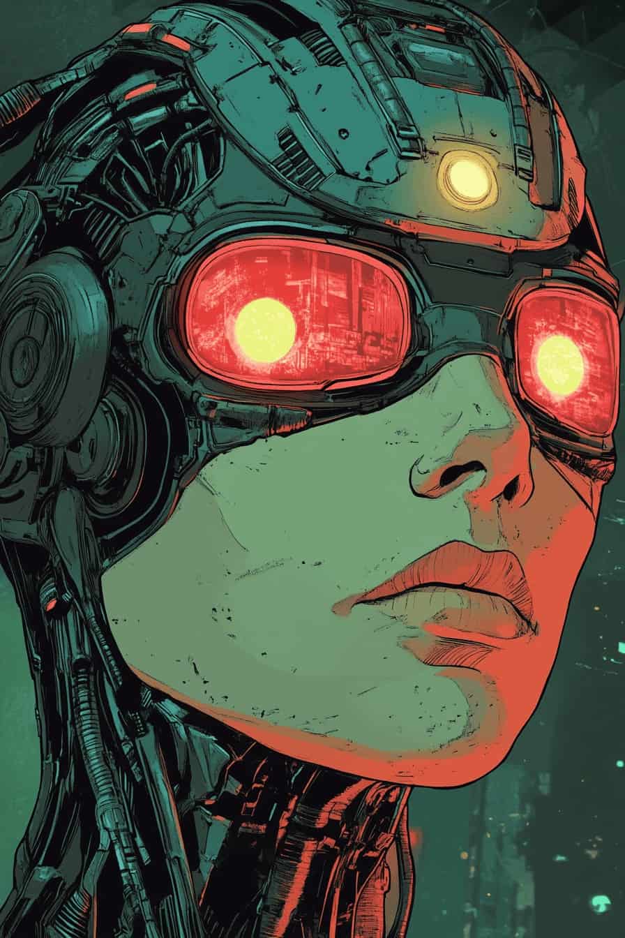 100+ Epic Cyborg Art That Will Blow Your Mind - The Sketch & Doodle Club