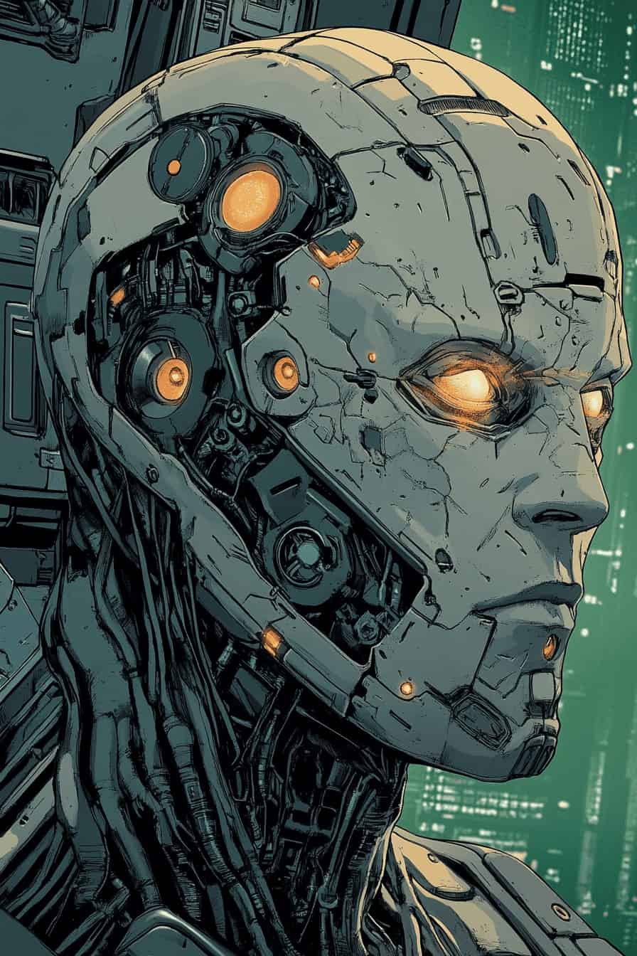100+ Epic Cyborg Art That Will Blow Your Mind - The Sketch & Doodle Club