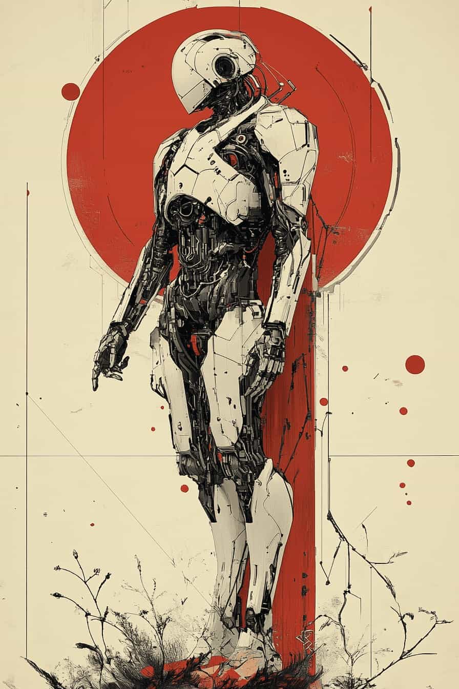 100+ Epic Cyborg Art That Will Blow Your Mind - The Sketch & Doodle Club