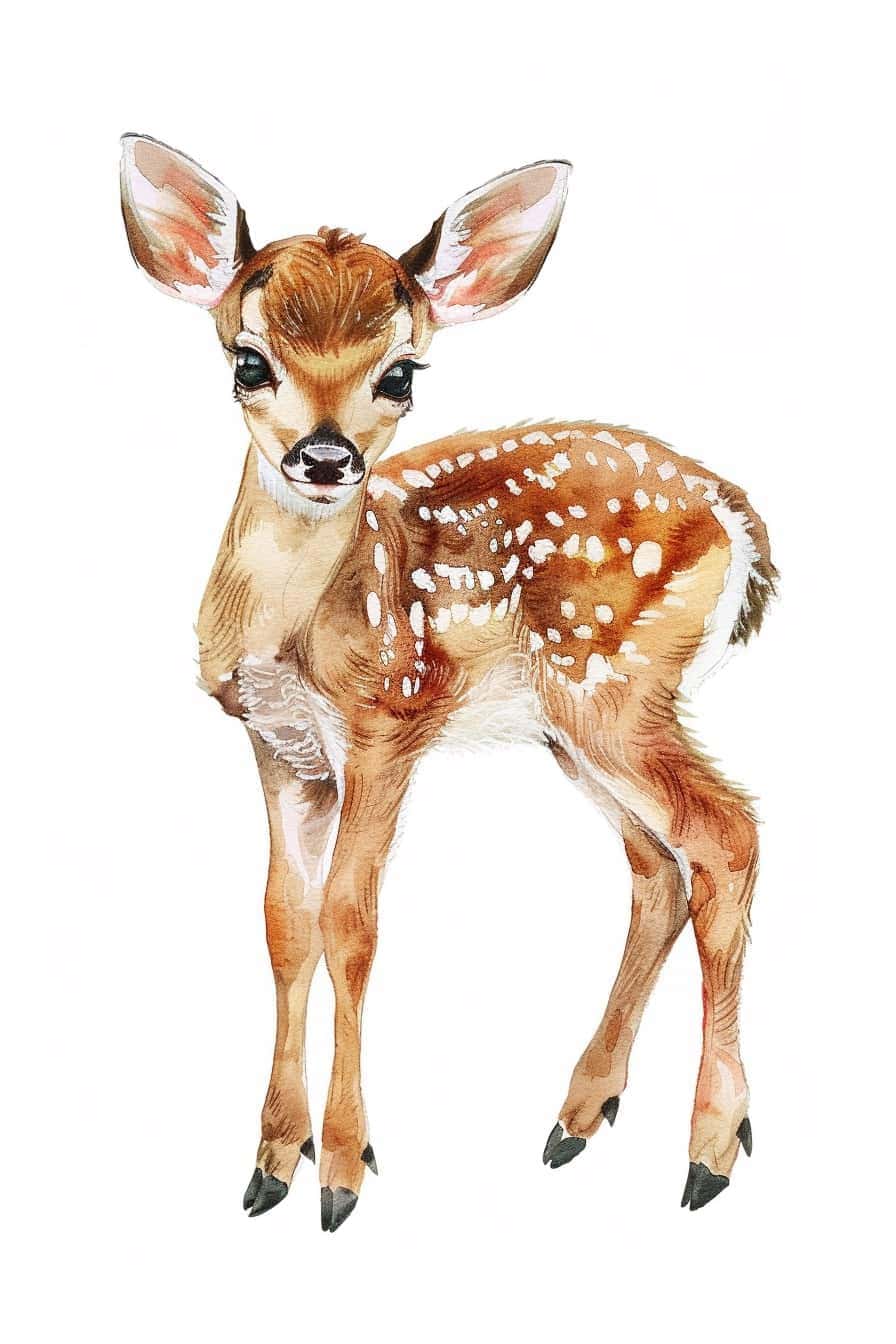 87 Creative Deer Illustrations For Artists - The Sketch & Doodle Club
