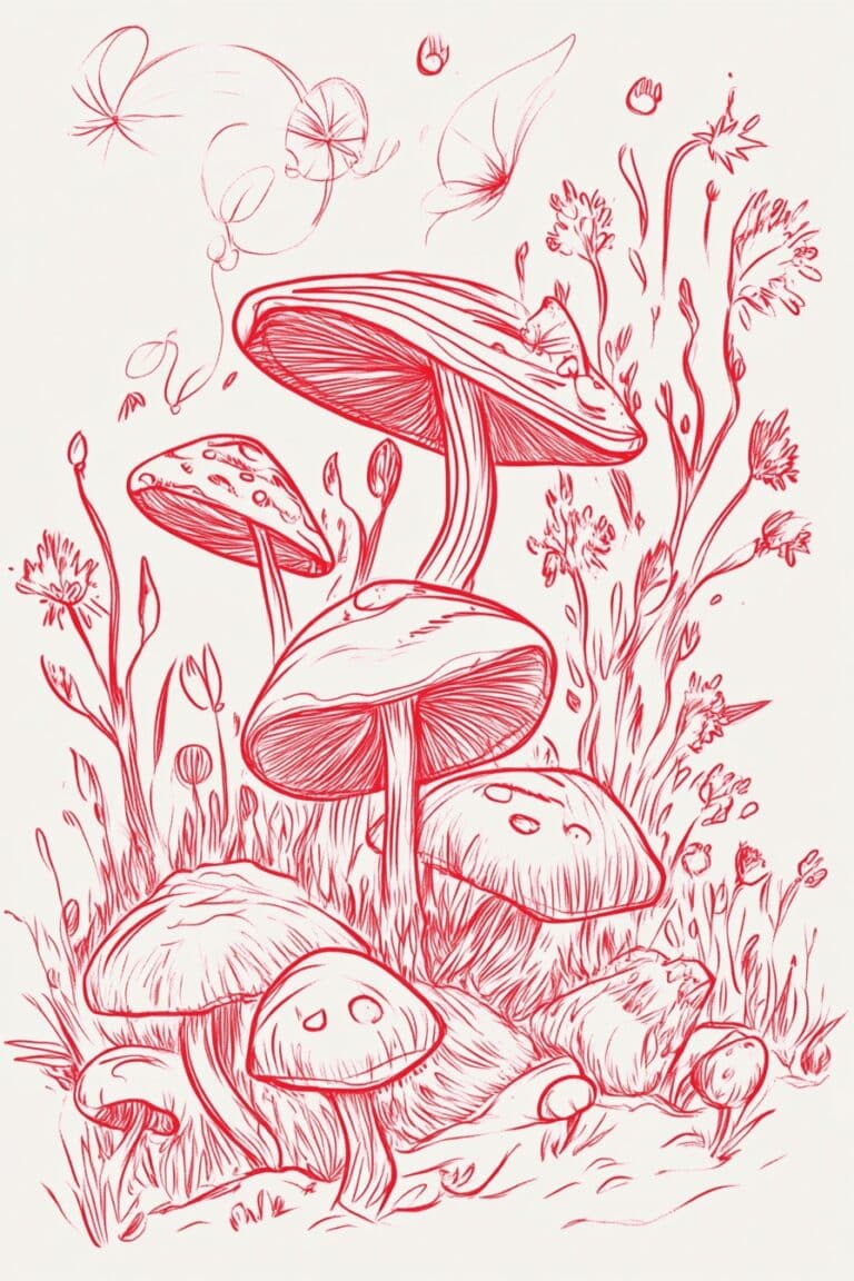 100+ Cool Red Pen Drawings To Inspire Your Art - The Sketch & Doodle Club