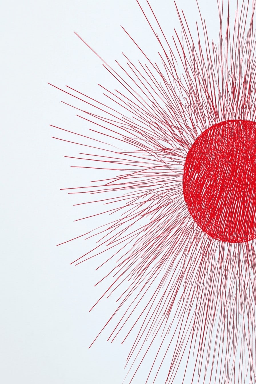 100+ Cool Red Pen Drawings To Inspire Your Art - The Sketch & Doodle Club