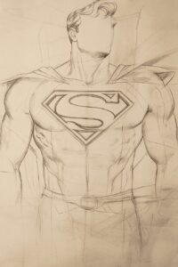37 Cool Superman Drawings and Sketches - The Sketch & Doodle Club