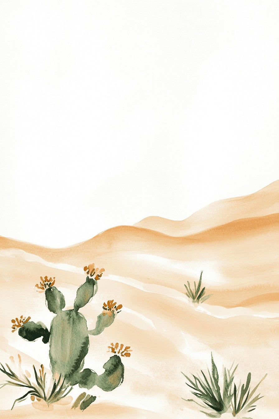 44 Cute Watercolor Cactus Ideas You Will Adore - The Sketch & Doodle Club