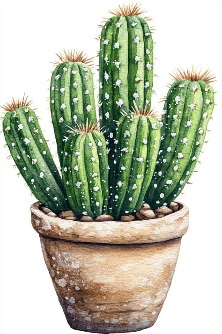 44 Cute Watercolor Cactus Ideas You Will Adore - The Sketch & Doodle Club