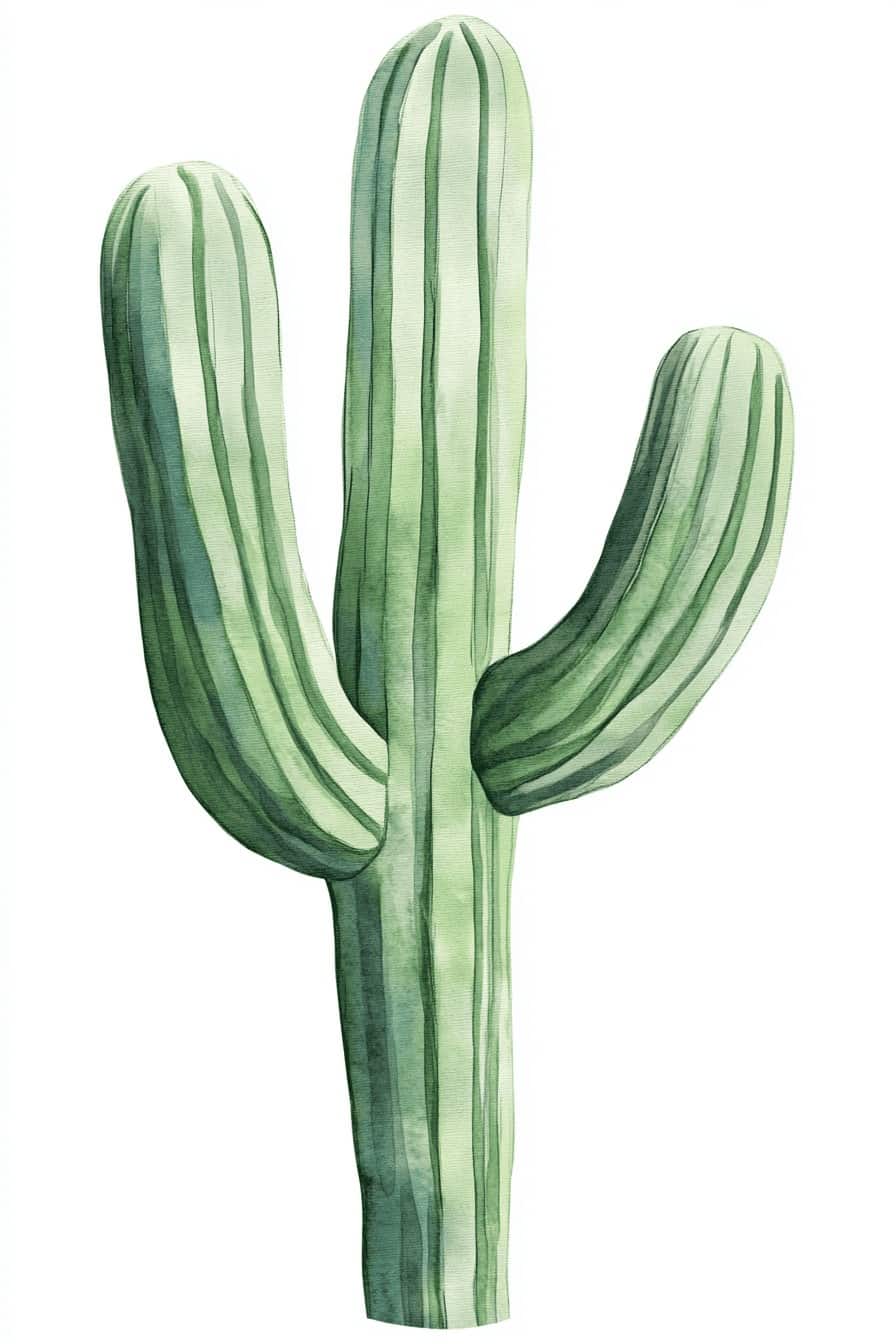 44 Cute Watercolor Cactus Ideas You Will Adore - The Sketch & Doodle Club