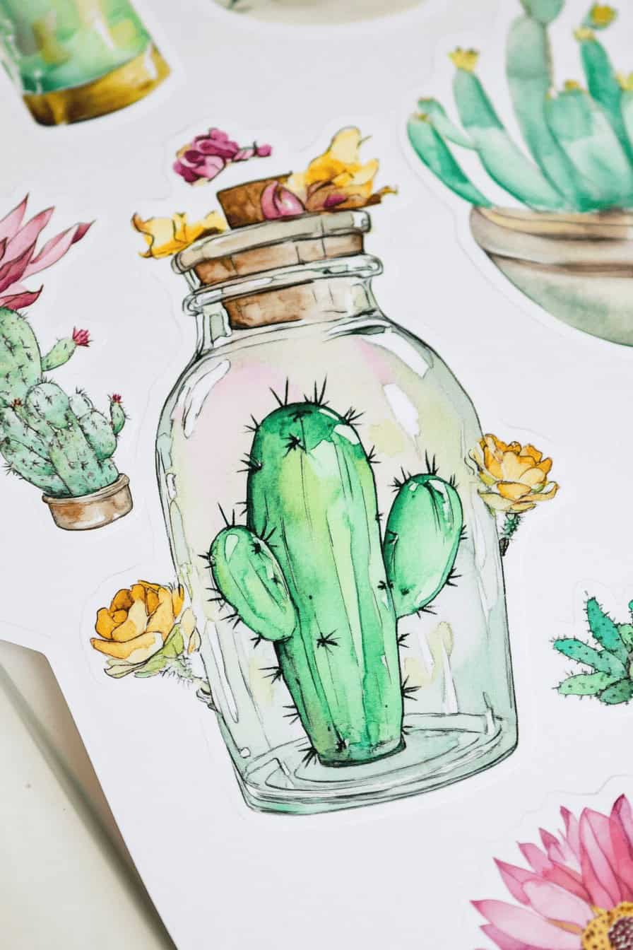 44 Cute Watercolor Cactus Ideas You Will Adore - The Sketch & Doodle Club