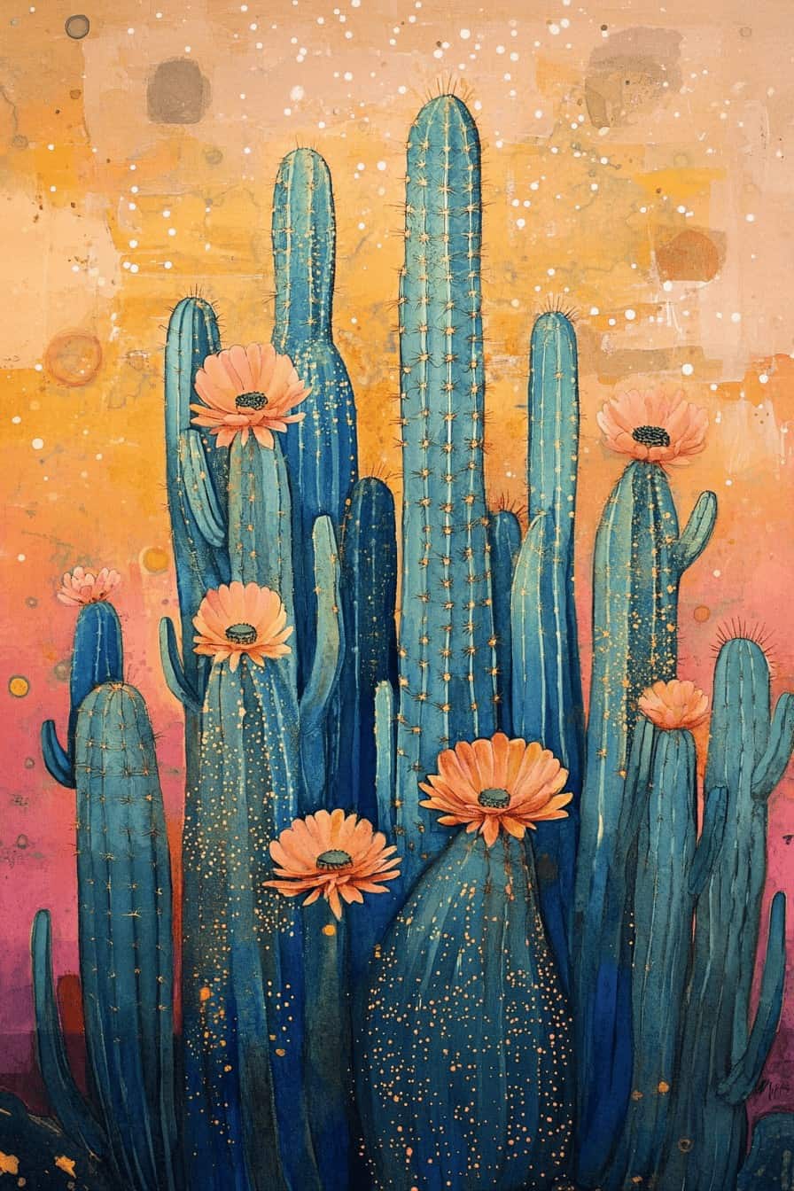 44 Cute Watercolor Cactus Ideas You Will Adore - The Sketch & Doodle Club